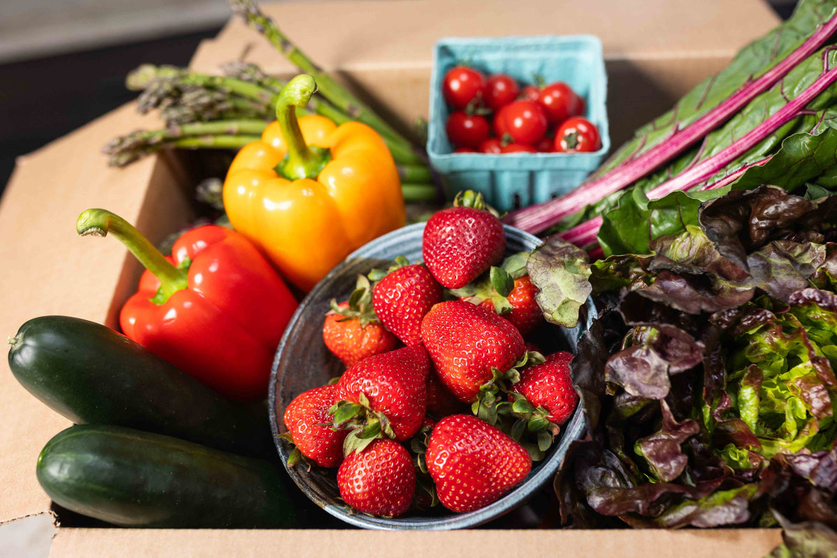 Family Harvest Produce Subscription Box (Feeds 4-6 people) – Tend & Table