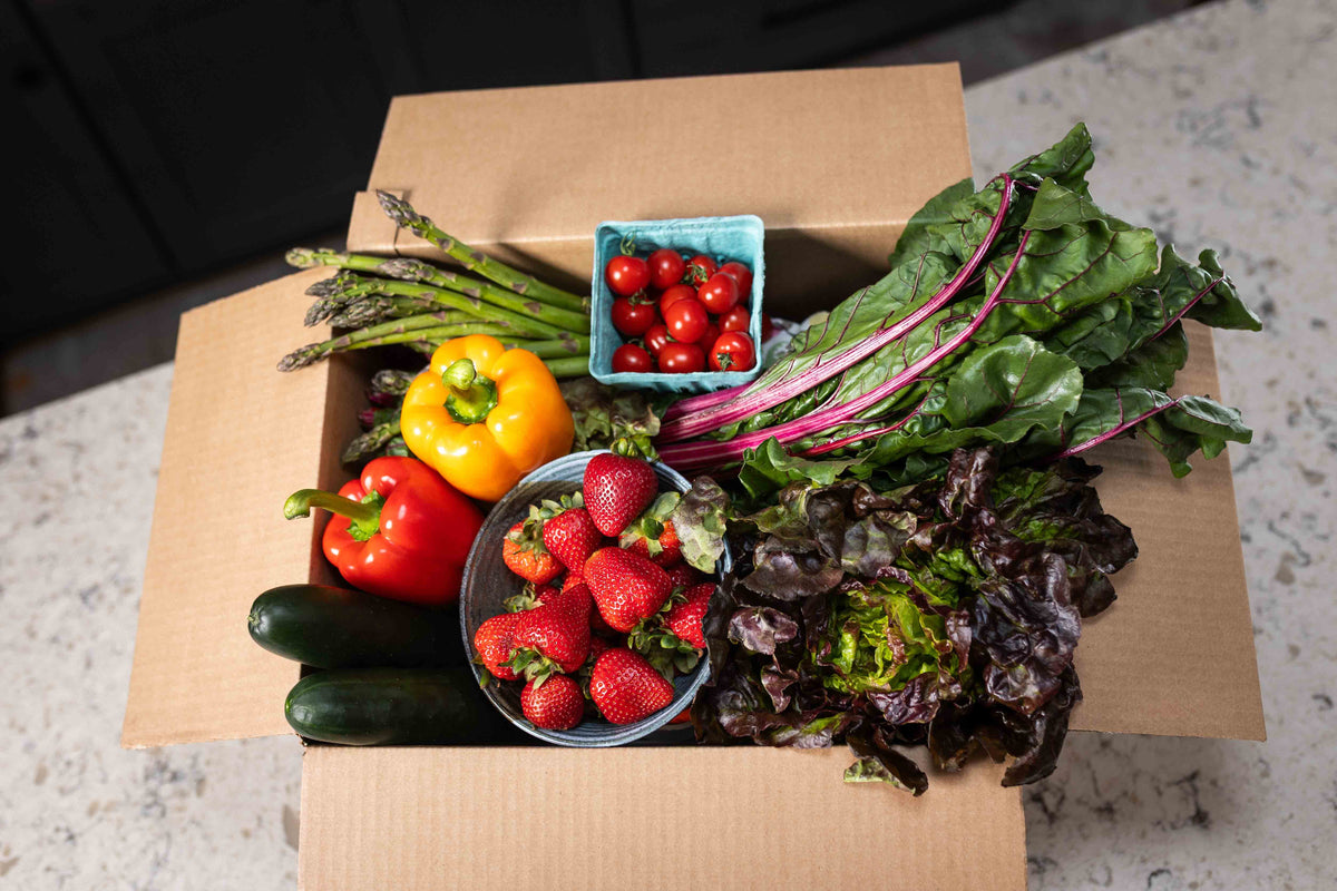 Family Harvest Produce Subscription Box (Feeds 4-6 people) – Tend & Table